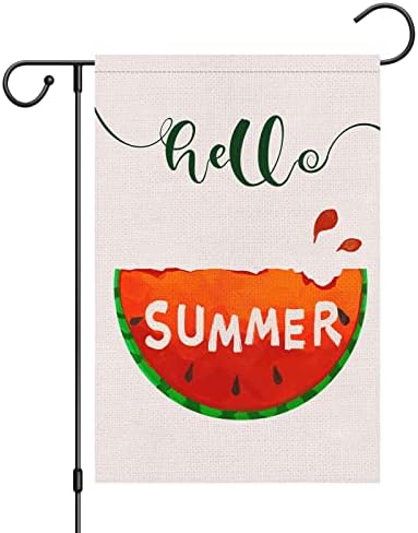 Amazon.com : Heyfibro Hello Spring Floral Garden Flag Spring Summer ...