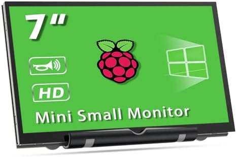Amazon.com: HAMTYSAN 7'' Raspberry Pi Display,800x480 HDMI Mini Small ...