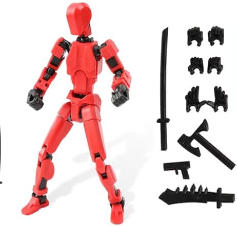Buy Assembled T13 Action Figure With Stand, 3D Printed Dummy Robot ...