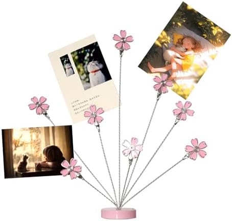 Amazon.com: 8-Branch Family Tree Picture Frame Holder, Card Photo Clips ...
