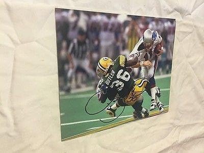 Leroy Butler Autographed Photograph - 8x10 W coa U - Autographed NFL ...
