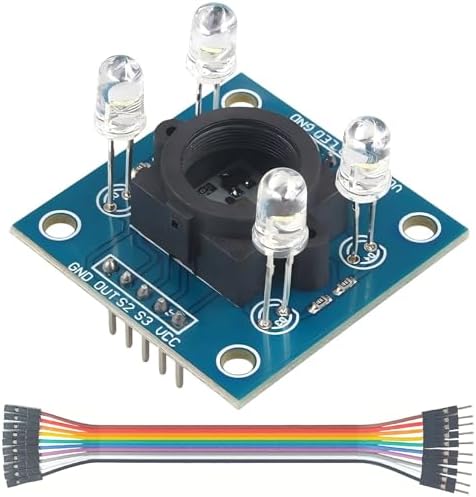 Amazon.com: MTDELE 1Pcs GY-31 TCS3200 TCS230 Upgrade Color Sensor ...