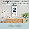 Amazon.com - Creative Picture Frames 11" x 22" Black Newspaper Display ...