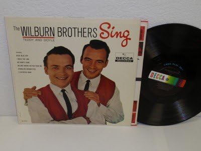 Amazon.com: WILBURN BROTHERS Sing, Teddy and Doyle LP Decca DL 4142 ...