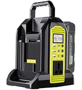 Amazon.com: Power Inverter for Greenworks 40V Battery, 350W 2-Port DC ...