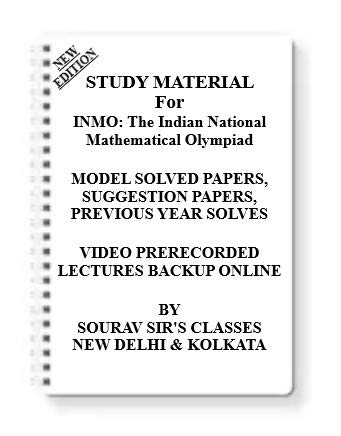 Buy Inmo The Indian National Mathematical Olympiad (Set Of 4 Books) For ...