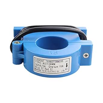 Amazon.com: Current Sensor Clamp Transformer 100A 150A 200A 300A 400A 5A KCT38 AC Split Core CT ...