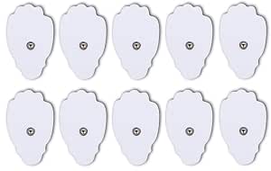 TENS Machine Replacement Pads - 10-Pack Electrodes for Pain Relief ...