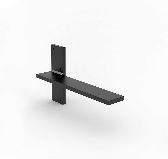 Amazon.com: Iron Supports Floating Countertop Wall Bracket - Heavy Duty ...