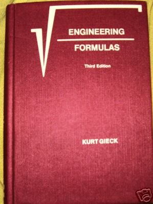 Engineering Formulas: Kurt Gieck, K. Greck: 9780070232167: Amazon.com ...
