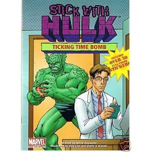 Amazon.com: Marvel Incredible Hulk STICK WITH HULK sticker Book ...