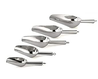 Amazon.com: Aluminum Utility Scoop(2 scoops in each packet) (3 ...