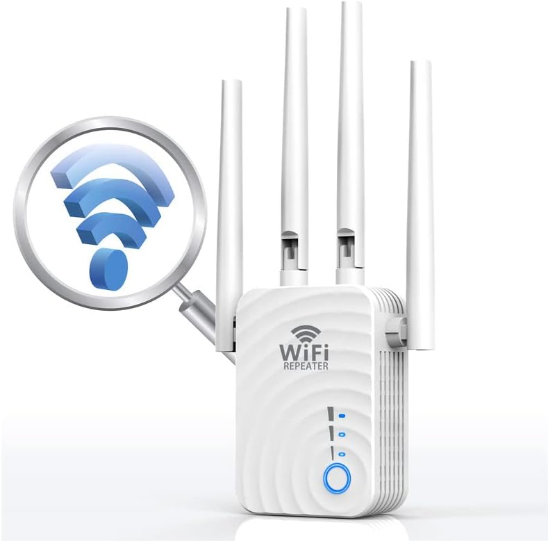 Amazon.com: 1200Mbps WiFi Extenders Signal Booster for Home Covers Up ...