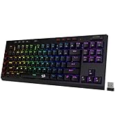 Redragon K617 60% Wired RGB Gaming Keyboard, 61 Keys Compact Mechanical ...