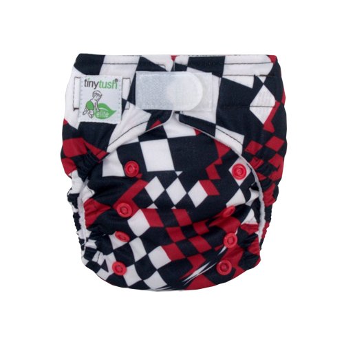 Amazon.com : Tiny Tush Elite Mini Pocket Diapers, Aplix Derby : Baby ...