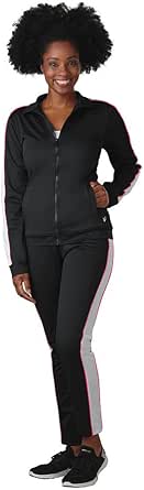 Amazon.com: Vevo Active Womens Essential Track Set : Clothing, Shoes & Jewelry
