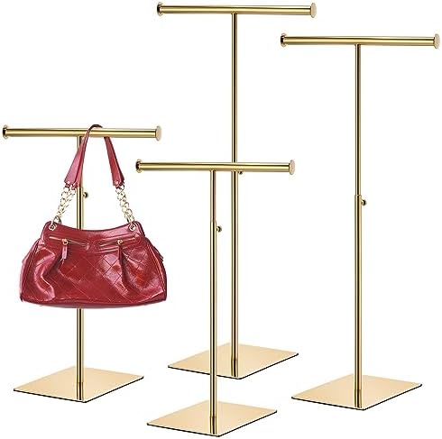 Amazon.com: Leinuosen 4 Pcs Tabletop Purse Display Stand T Shaped ...