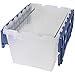 Amazon.com: Akro-Mils 12 Gallon KeepBox File Box Plastic Stackable ...