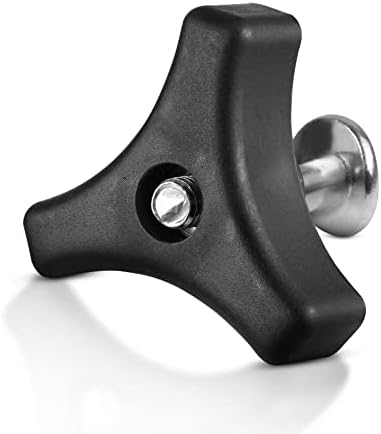 4PCS Universal Plastic Lawnmower Wing Nut and Triple Angle Mower Handle ...