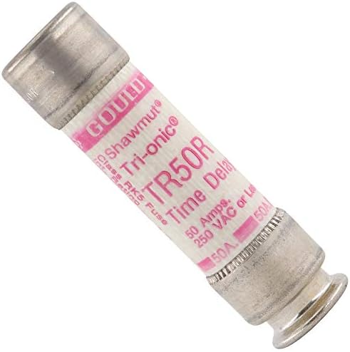 Mersen TR50R 250V 50A 3X13/16 Rk5 Time Delay Fuse, 10-Pack - Cartridge ...