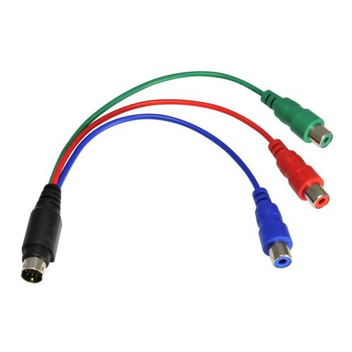 7 Pin S-Video to RGB 20cm Component Cable : Amazon.co.uk: Computers ...