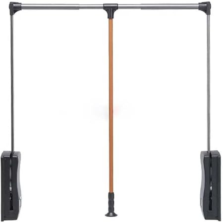 Volo Soft Close Pull Down Closet Rods, Adjustable Wardrobe Rail Lift ...