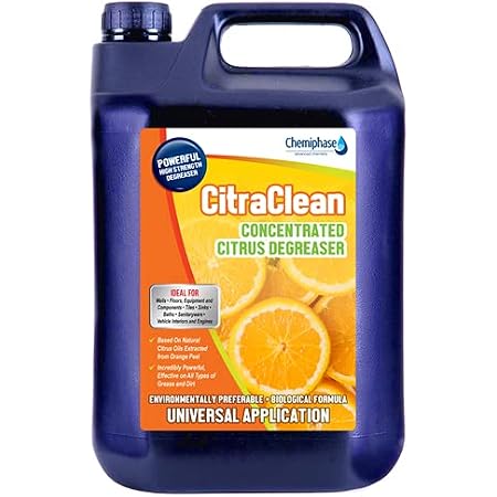 Citraclean - Powerful Citrus Degreaser/Cleaner Concentrate - 5 litres ...