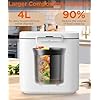 Amazon.com : Electric Composter for Kitchen, 4L Compost Bin, Odorless ...