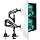 ARES WING Vertical Dual Monitor Mount - 24-57" Aluminum Heavy Duty ...