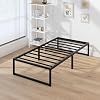 Amazon.com: EMODA 14 Inch Narrow Twin Bed Frame 30x75, Heavy Duty Metal ...