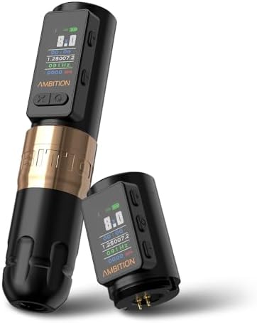 Amazon.com: Ambition Soldier Max Tattoo Machine Rotary 2400mAh ...