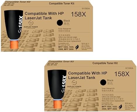 Amazon.in: Buy HP 158X Black Original Laserjet Tank Toner Reload Kit ...