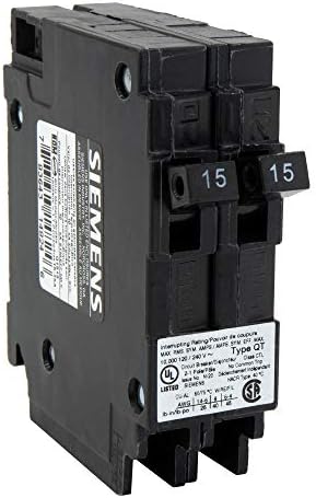 EATON CORPORATION Eaton Br1515 Single Pole Tandem Circuit Breaker, 120V ...