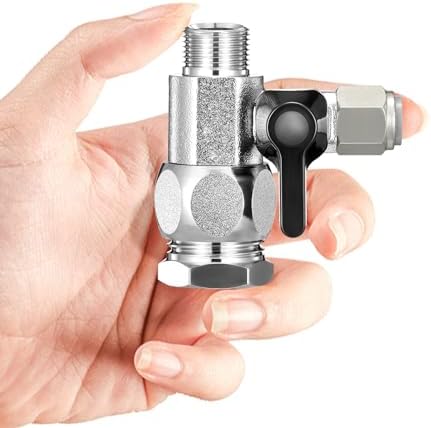 Amazon.com: Water Line Splitter Connector for Refrigerator Angle Valve ...