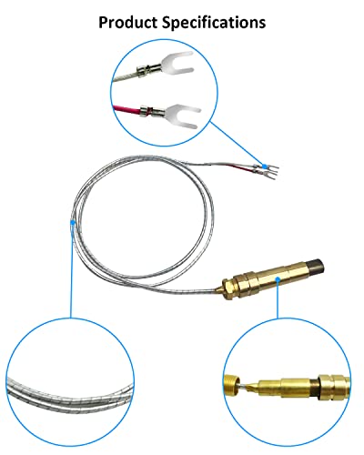 Snapklik.com : LANDSIN 5Pack 36 Thermopile & Thermocouples Pilot ...