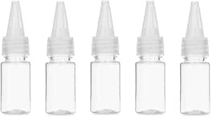 Amazon.com: Travel Clear Empty Dropper Bottle with Childproof Cap ...