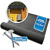 Gartenpirat Bitumen Dachpappe R333 schwarz