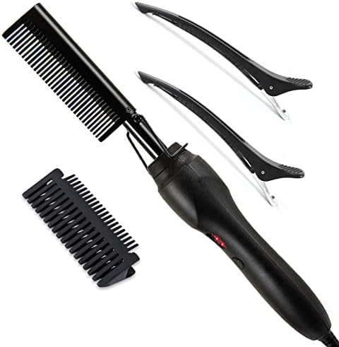Amazon.com : Hot Comb Straightener for Wigs, Digital Ceramic Pressing ...