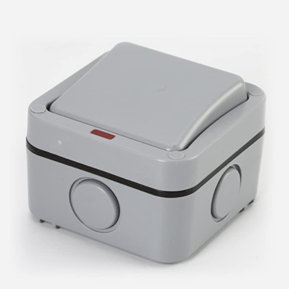 Ip66 Junction Box Sfg37 20a Double Pole Switch Weatherproof Outdoor ...