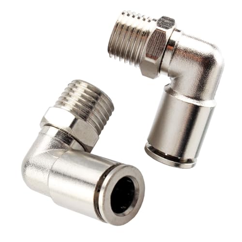 Snapklik.com : Beduan Brass BPL Push To Connect Air Fittings Elbow 1/4 ...