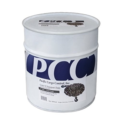 Amazon.com: Pacific Cargo Control 1/2" x 20' Grade 70 Transport Chain ...