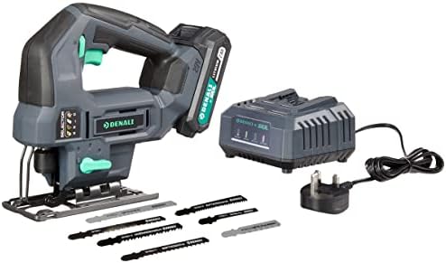 Amazon Brand - Denali by SKIL 18 V (20 V Max) Jig Saw Kit, Includes 2.0 ...