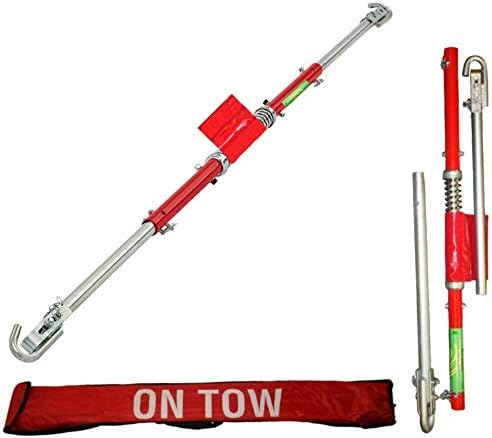 2 TON TONNE TELESCOPIC TOW POLE CAR TOWING TOW POLE BAR ROD SPRING ...