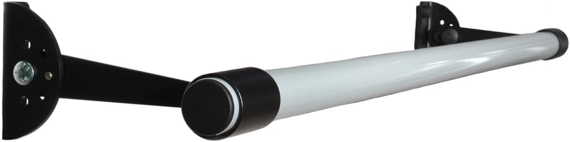 VITA Barre Wall-Mounted Single Ballet Barre, Traditional, Wood and ...