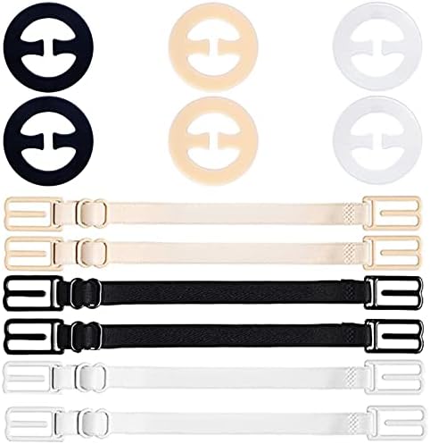 NHCDFA Bra Strap Holder Stop Slipping, 12 Pcs Bra Strap Clips Set, Non ...