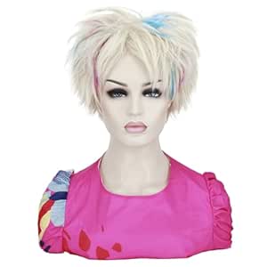 Amazon.com: Mildiso Blonde Weird Cosplay Wig for Women Cowgirl Costume ...
