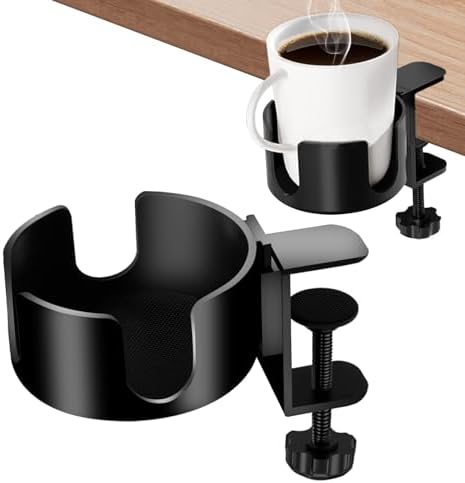 Creative Table Drink Holder, Desk Cup Holder Made of Aluminum Alloy ...