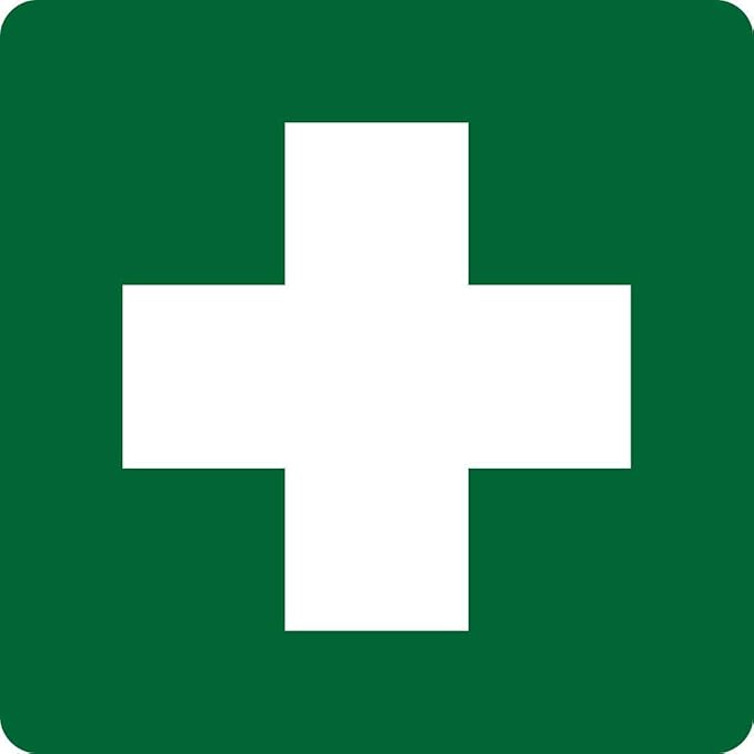 Amazon.com: StickerTalk First Aid Magnet, 5 inches by 5 inches : Health ...