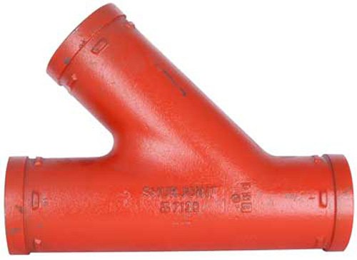 Shurjoint 71306G-G # 7130 Ductile Iron Lateral, Galvanized, 6": Amazon ...