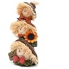 Amazon.com: Harvest Festival Stacked Scarecrow Figurine, Thanksgiving ...